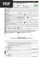 Ministry of Interior Arms License Application Form Fillable | PDF ...