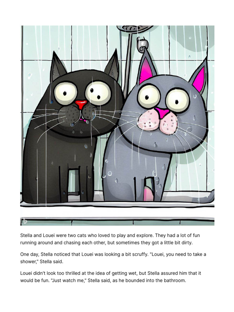Chapter 1 - A Splashy Shower | PDF
