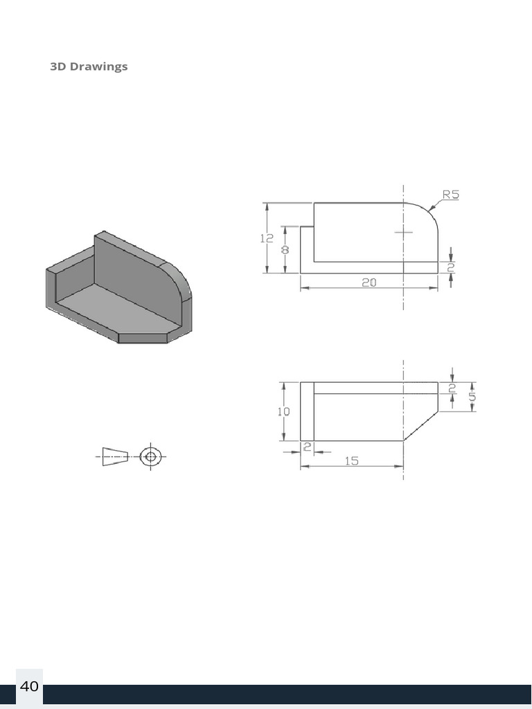 3D Mechanical Drawings Collection | PDF