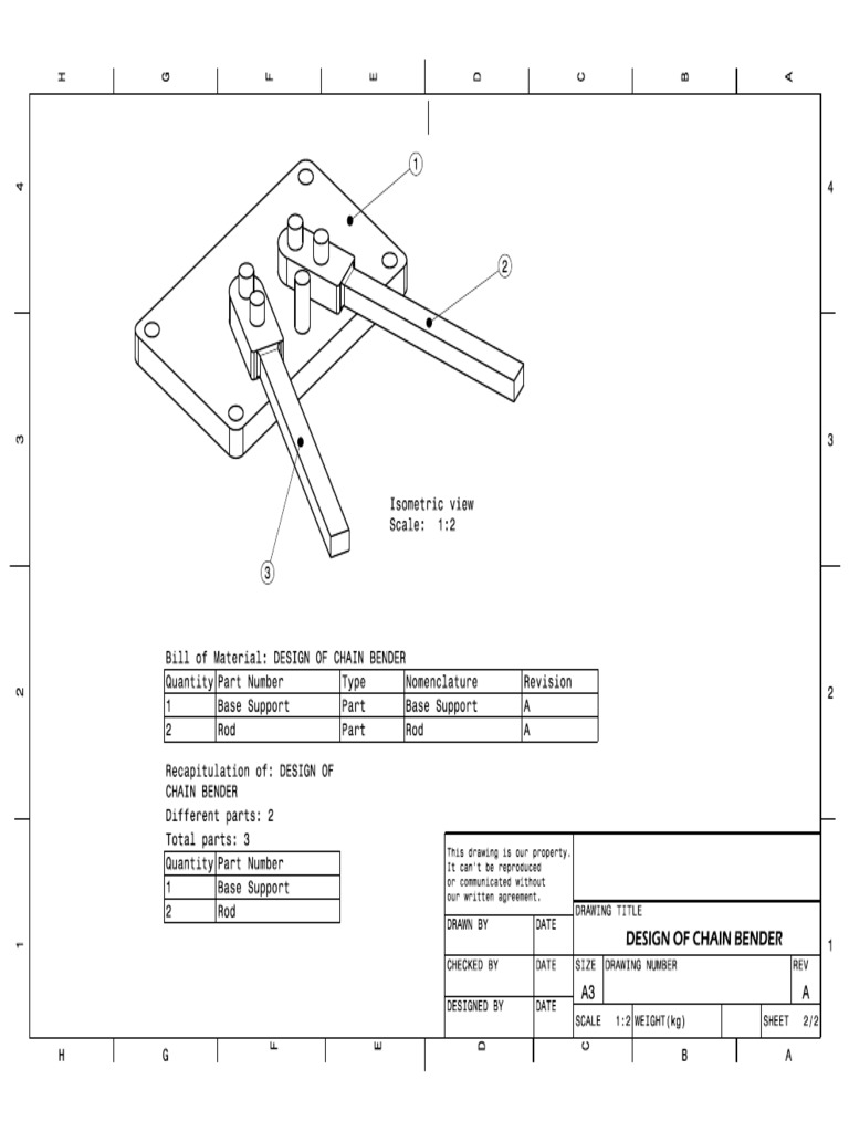 Mechanical Practice Drawing Sheets For AutoCAD CATIA NX SOLIDWORKS and ...