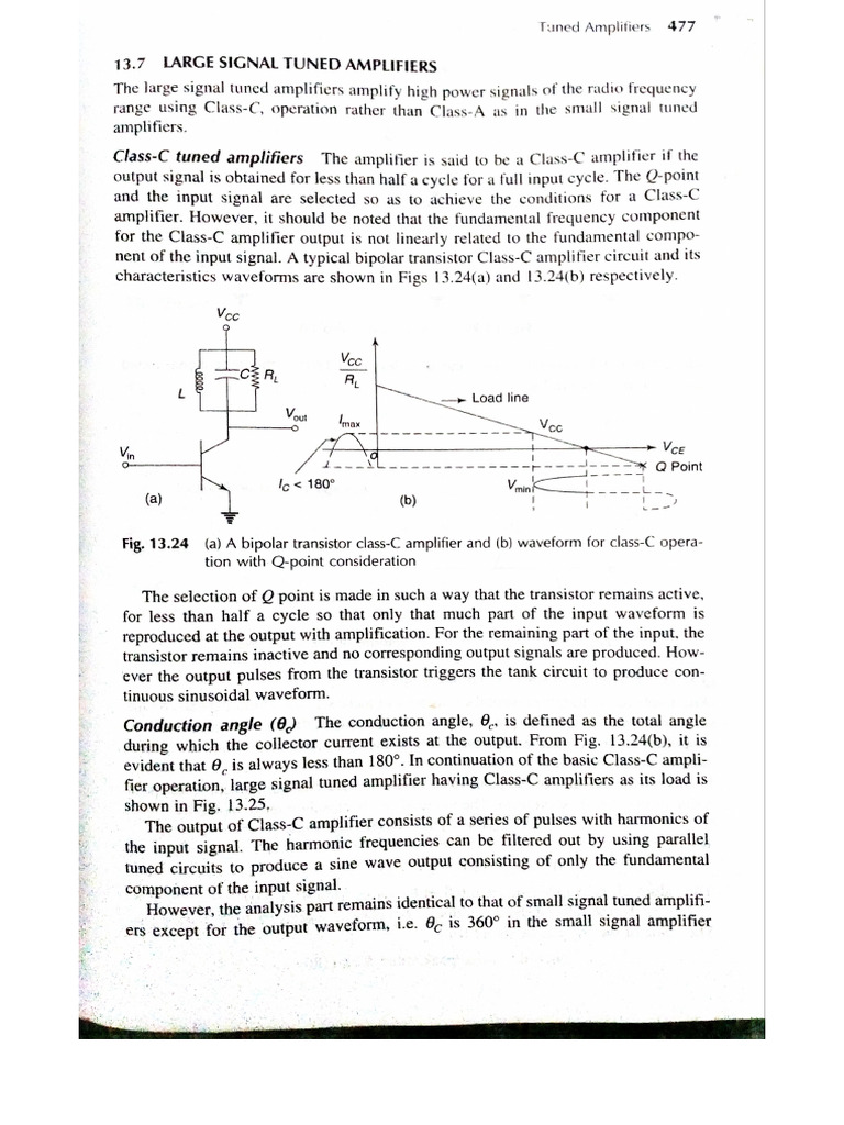 Class C Power Amplifier | PDF