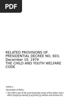 Presidential Decree No 603 PPT 1 | PDF | Child Labour | Employment
