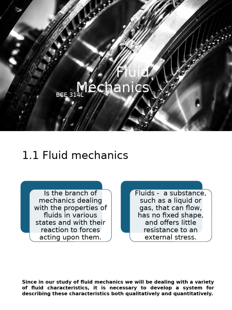 Fluid Mechanics: Concepts and Examples | PDF | Fluid Mechanics | Fluid ...