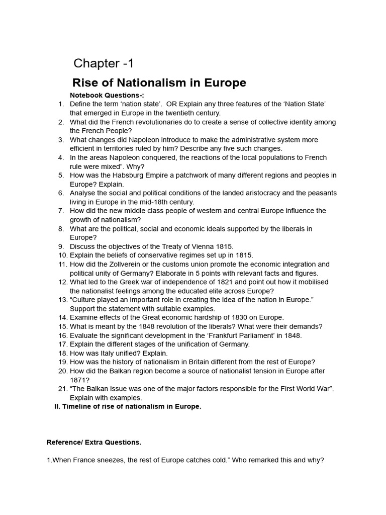 Nationalism in 19th Century Europe | PDF | Nationalism | Europe