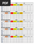 Cashier Handover Form Template | PDF