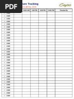 Cashier Handover Form | PDF