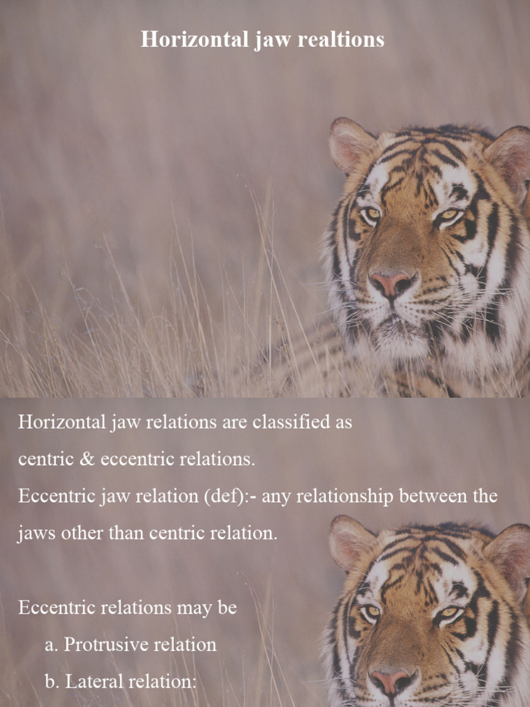 Understanding Horizontal Jaw Relations | PDF | Dentures | Dentistry ...