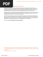 Cambridge 9701 Chemistry Syllabus 2025-2027 | PDF | Learning | Teachers