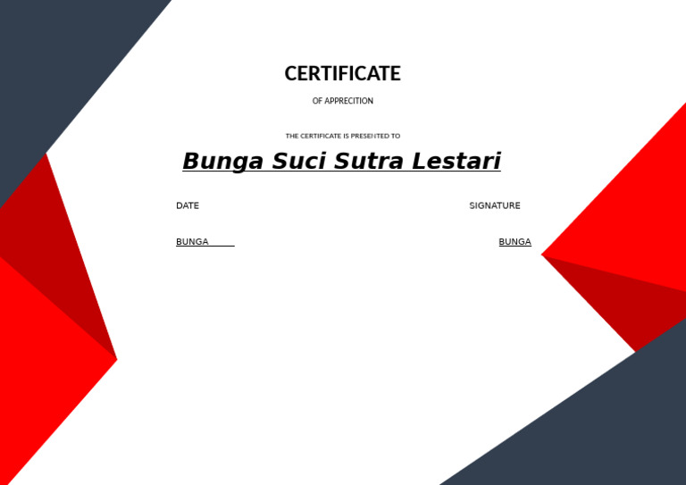 Latihan 4 Bunga | PDF