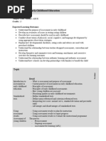 EYFS Assessment and Record-Keeping Guide | PDF | Learning | Child ...