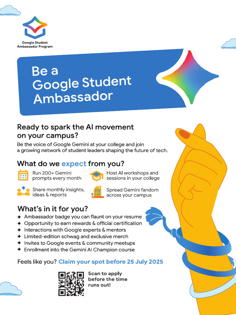 Google Student Amabassador Poster | PDF