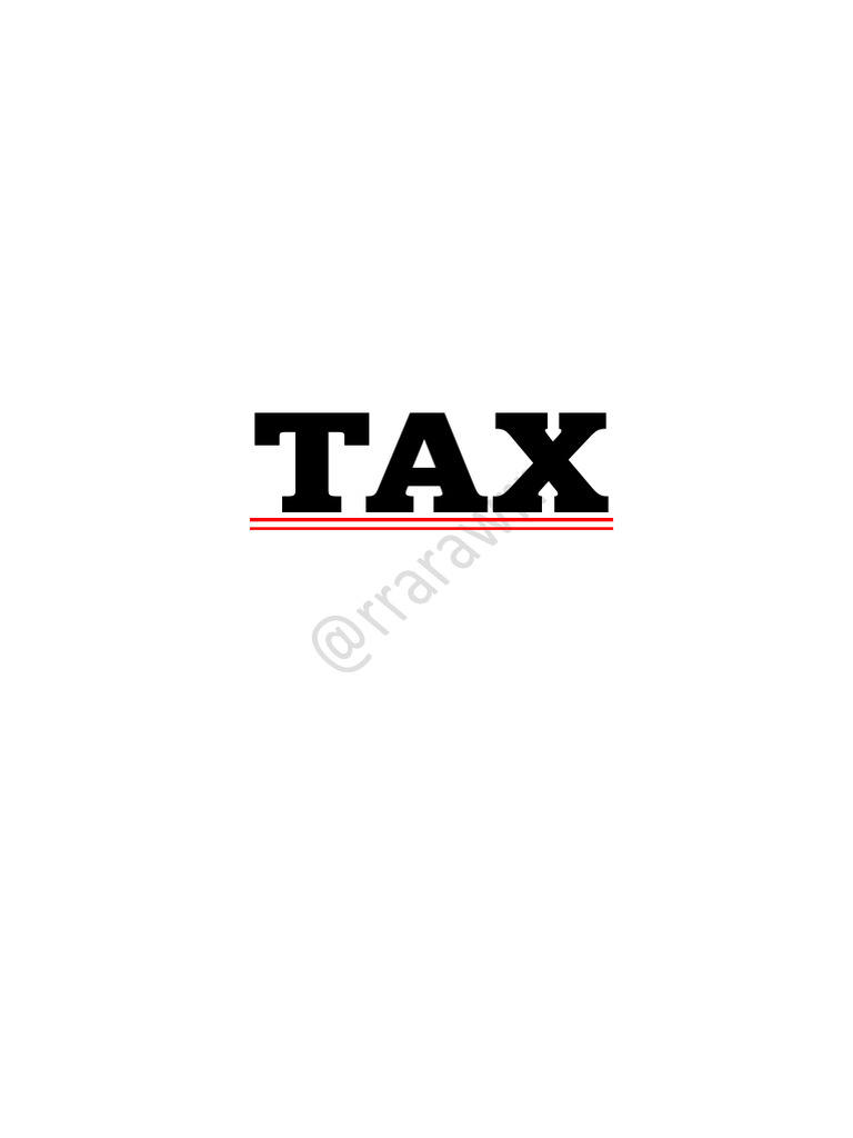 Taxation Principles and Classifications Guide | PDF | Taxes | Tax Deduction