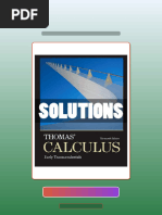 Thomas Calculus 13th Edition Thomas | PDF | Educational Assessment ...