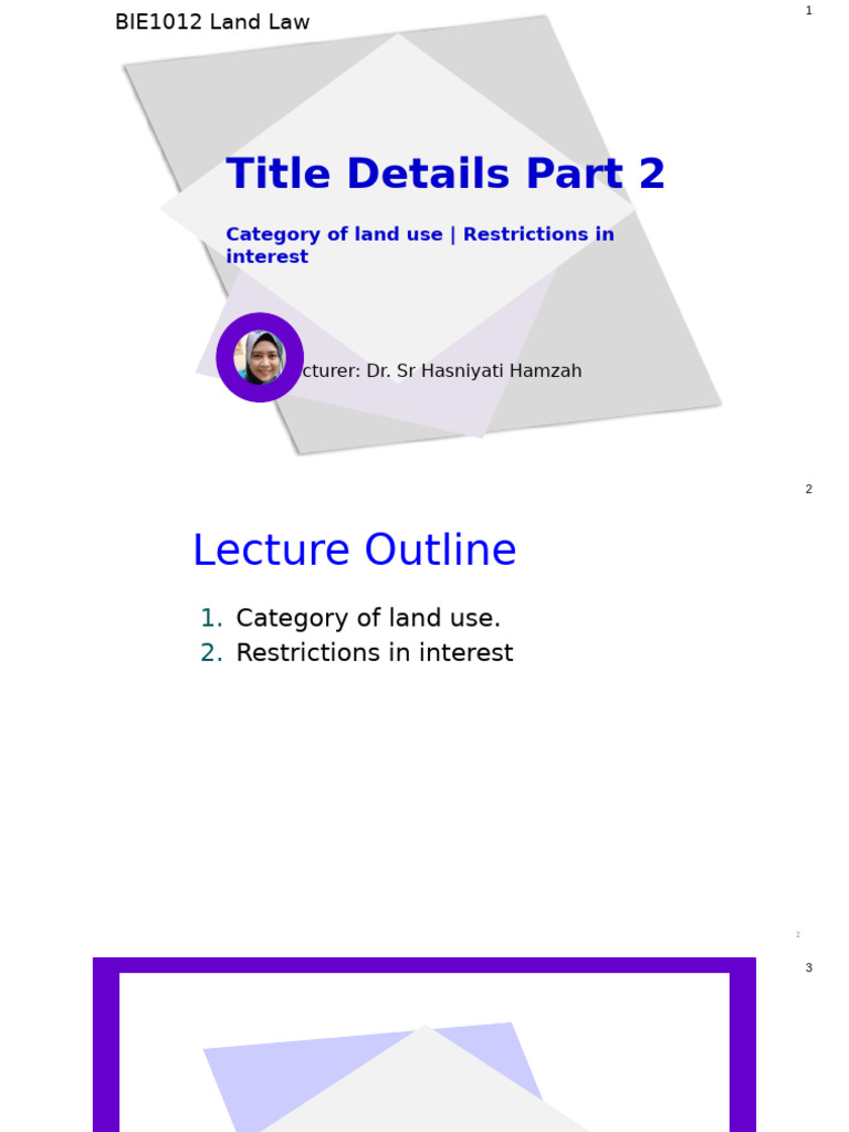 7 Title Details Part 2 | PDF | Common Law | Government