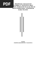 LPJ Kegiatan Agustusan 2024 | PDF