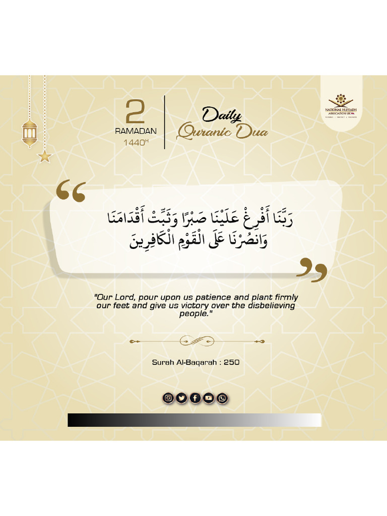 30 Ramadan Quranic Duas | PDF