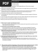 The Giver Chapter 7 | PDF | Religion & Spirituality | Poetry