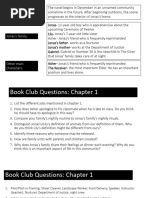 The Giver Chapter 7 | PDF | Religion & Spirituality | Poetry