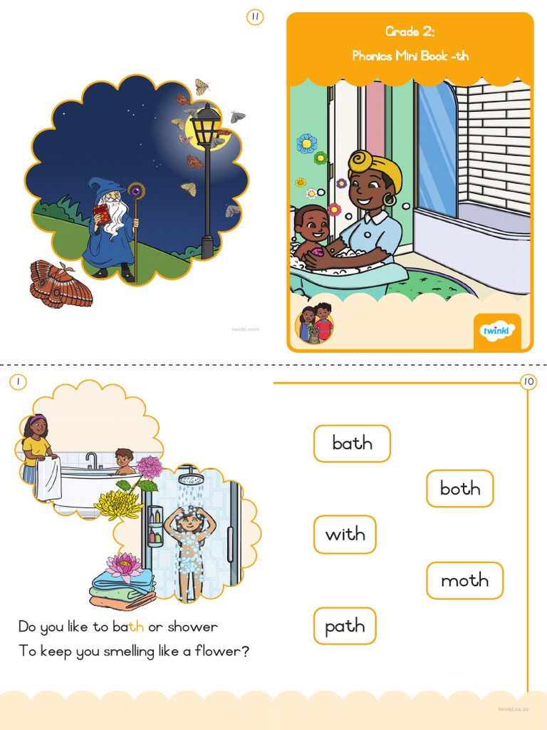 Grade 2 Phonics Mini Book - TH | PDF