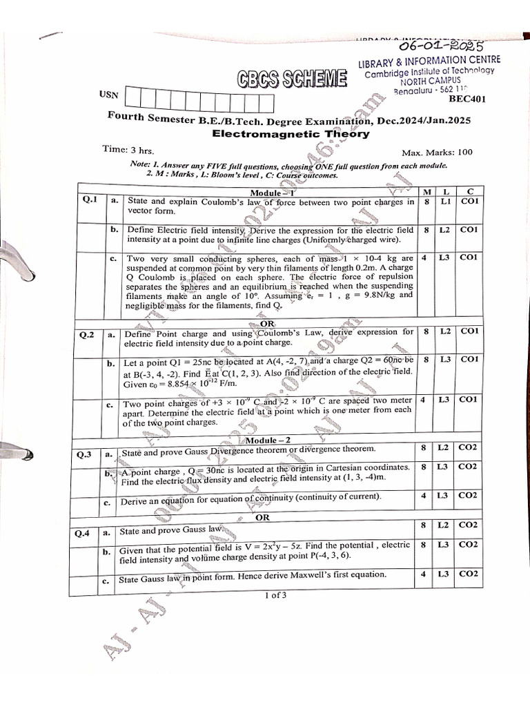 Previous Yr Qps All Subjects | PDF