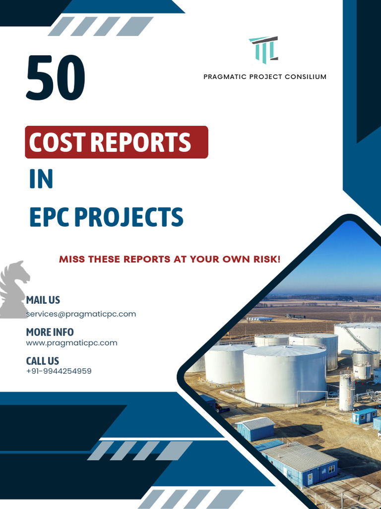50 Cost Reports in EPC Projects | PDF | Labour Economics | Economies