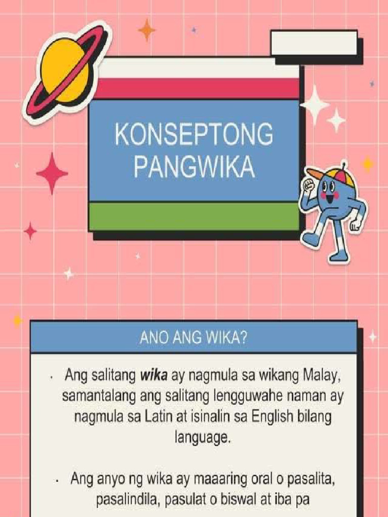 Fil101 Q1 L1 Introduksiyon Sa Wika | PDF