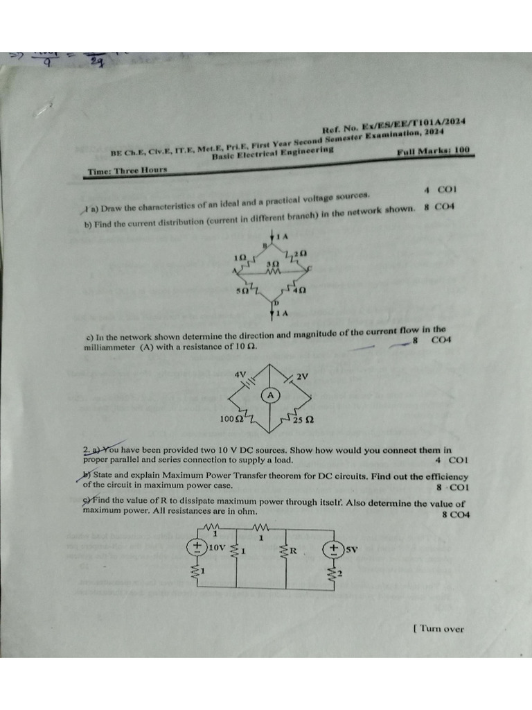 1st-2nd Sem-2024 | PDF