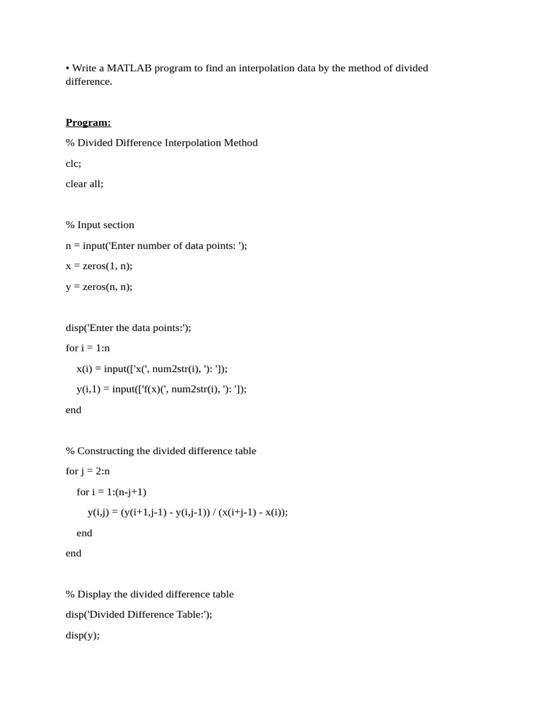 DD Interpolation | PDF