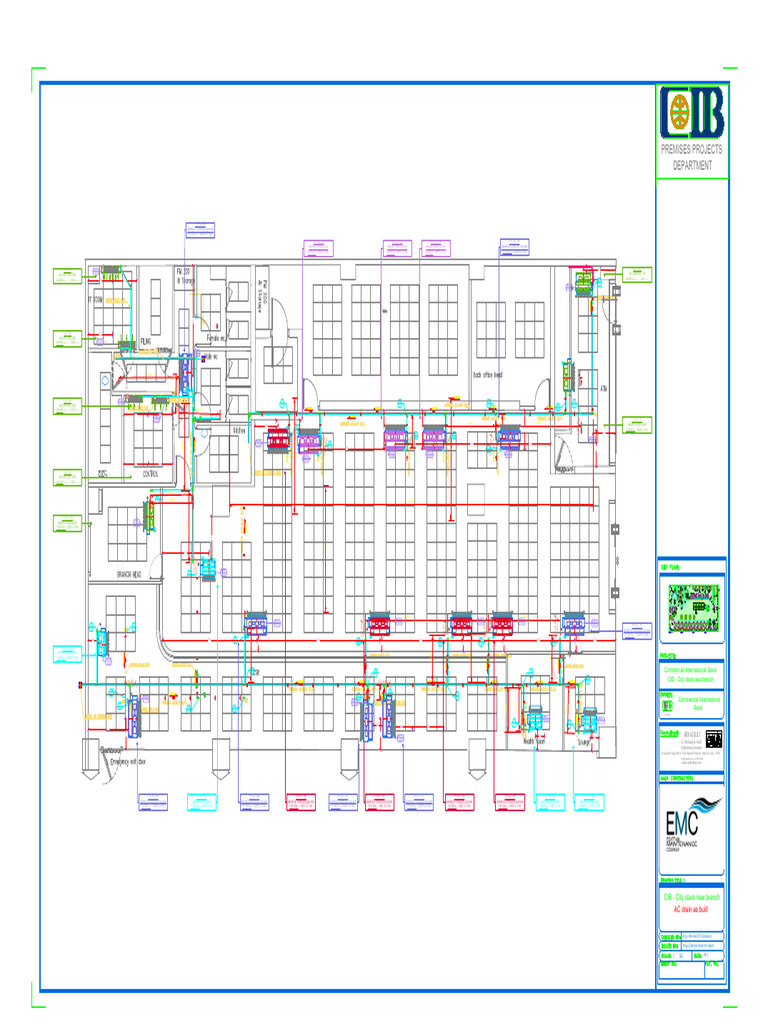 CIB City Stars AC Drain As Built Report | PDF