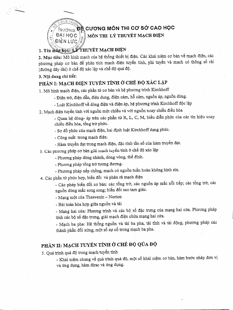 Ly Thuyet Mach | PDF