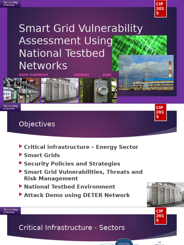 Ihab - Obinna - Tarek - Smart Grid Vulnerability Assessment Using ...