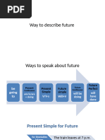 Future Forms - Expressing Future Time - Test-English | PDF | Linguistic ...