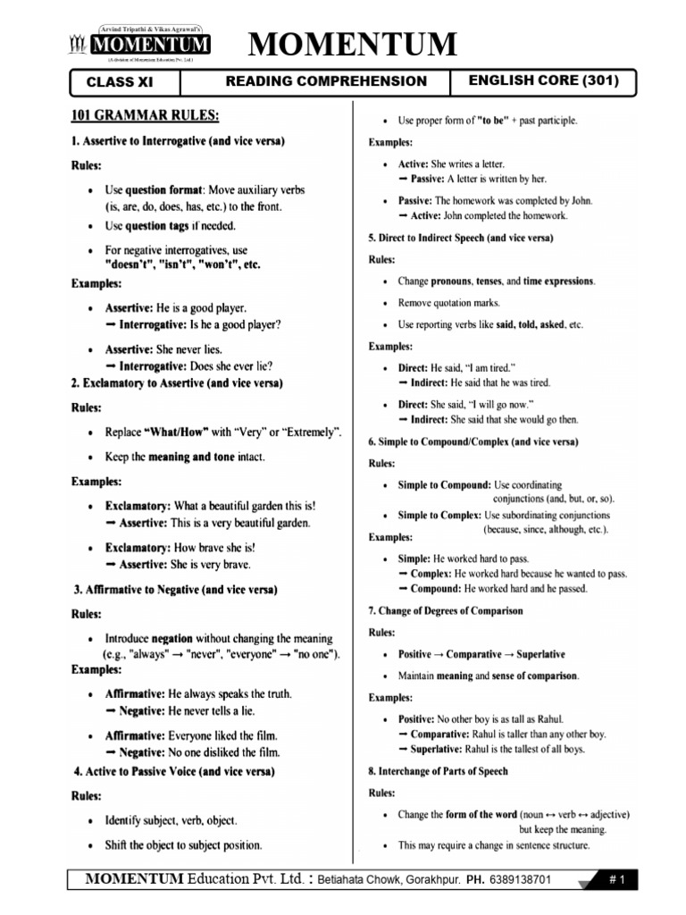 Eng Core WorkSheet PDF (02!06!25) | PDF