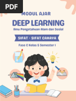 RPP Deep Learning Ipas SD Kelas 5 Bab 1 Cahaya Dan Sifatnya - Kel.1 (Kelas Tinggi) | PDF