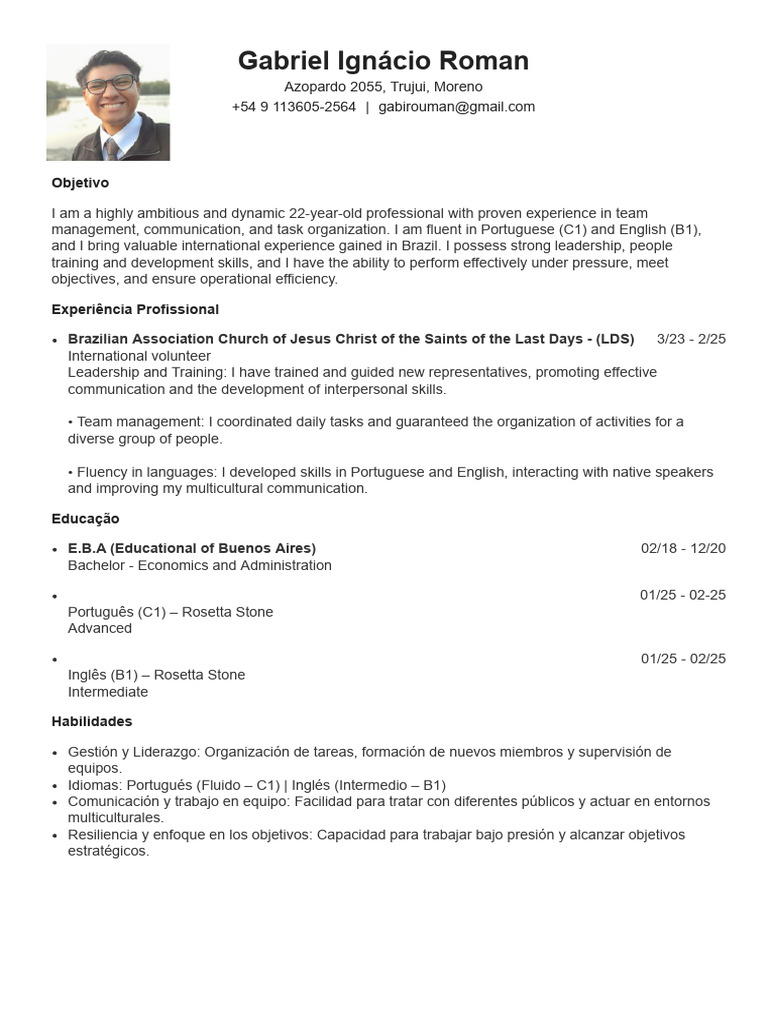 Gabriel Ignácio Roman - 0429251924328250 | PDF