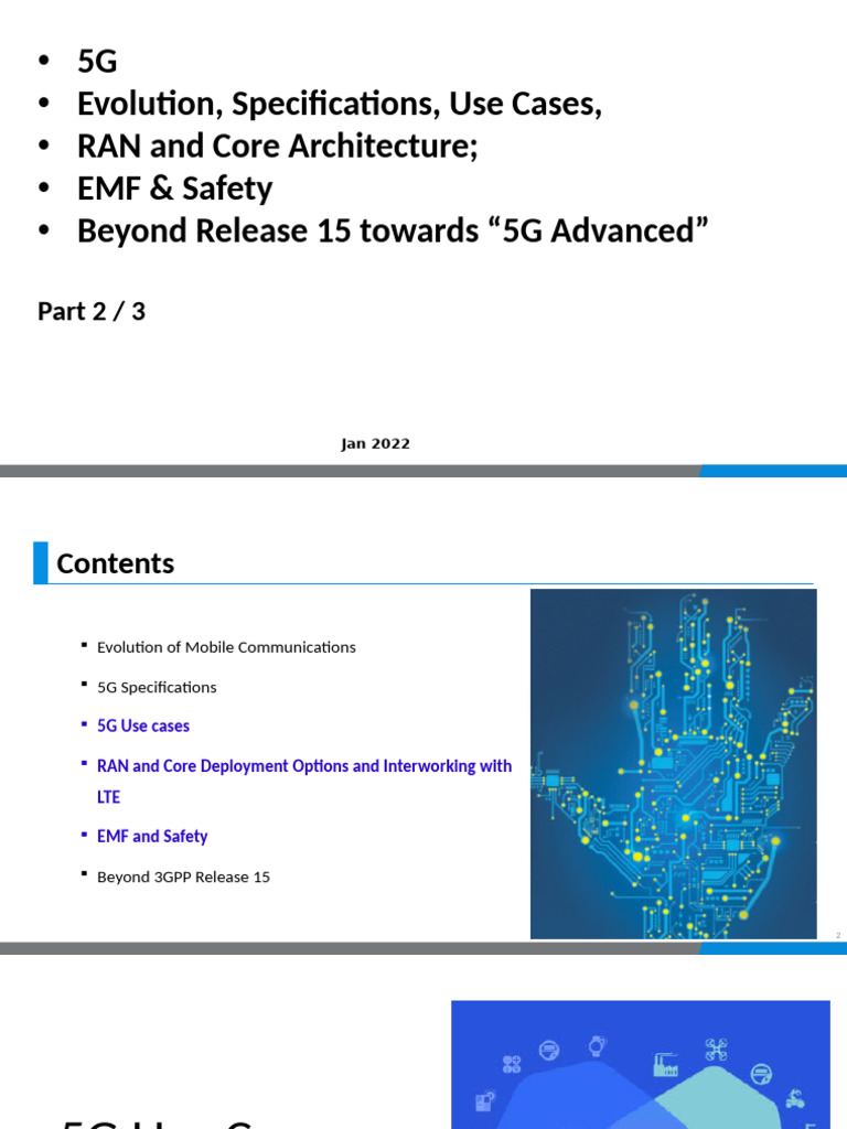 5G Architecture and Deployment Options | PDF | Extremely High Frequency ...