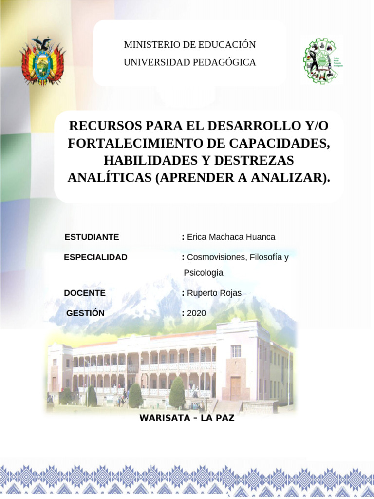 Ensayo Producto Final | PDF | Pensamiento | Enseñando