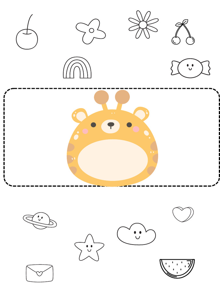 Cute Name Tag | PDF