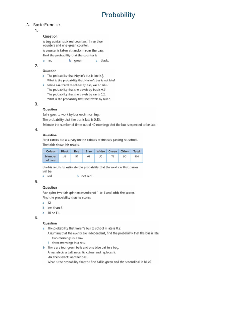 02 - Probability | PDF