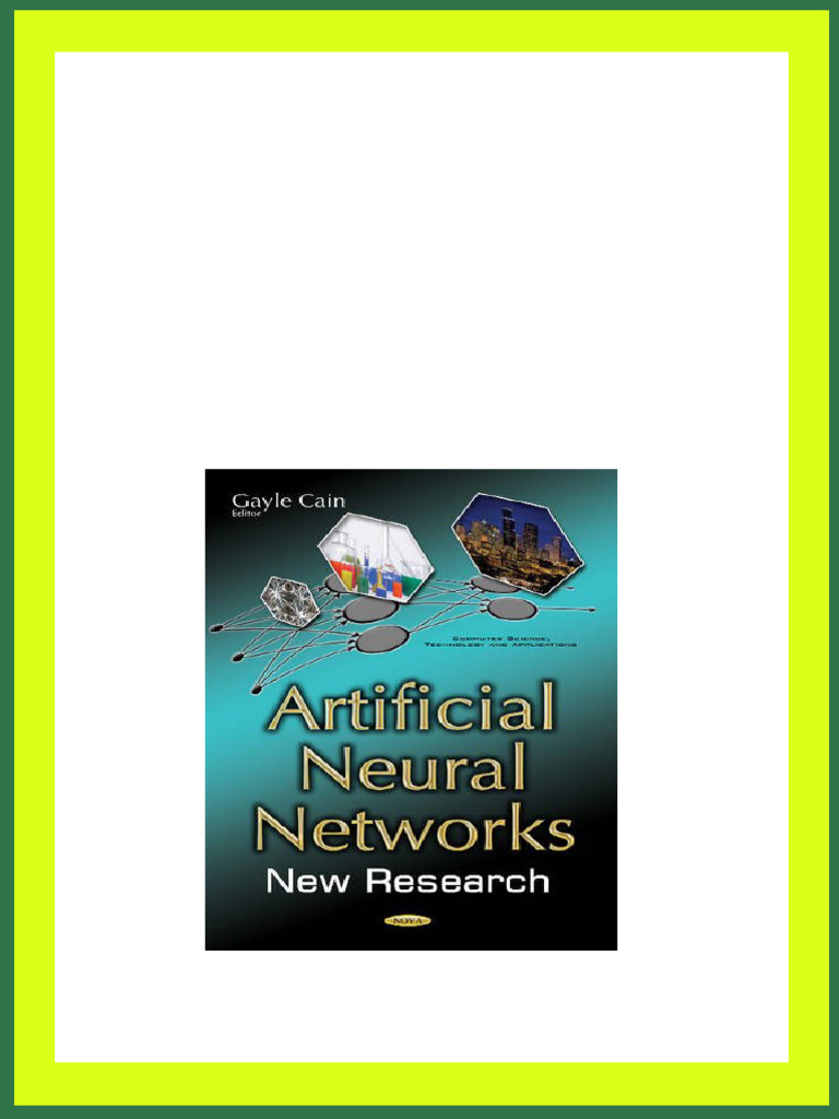 Artificial Neural Networks New Research Gayle Cain download | PDF | Neuron | Synapse