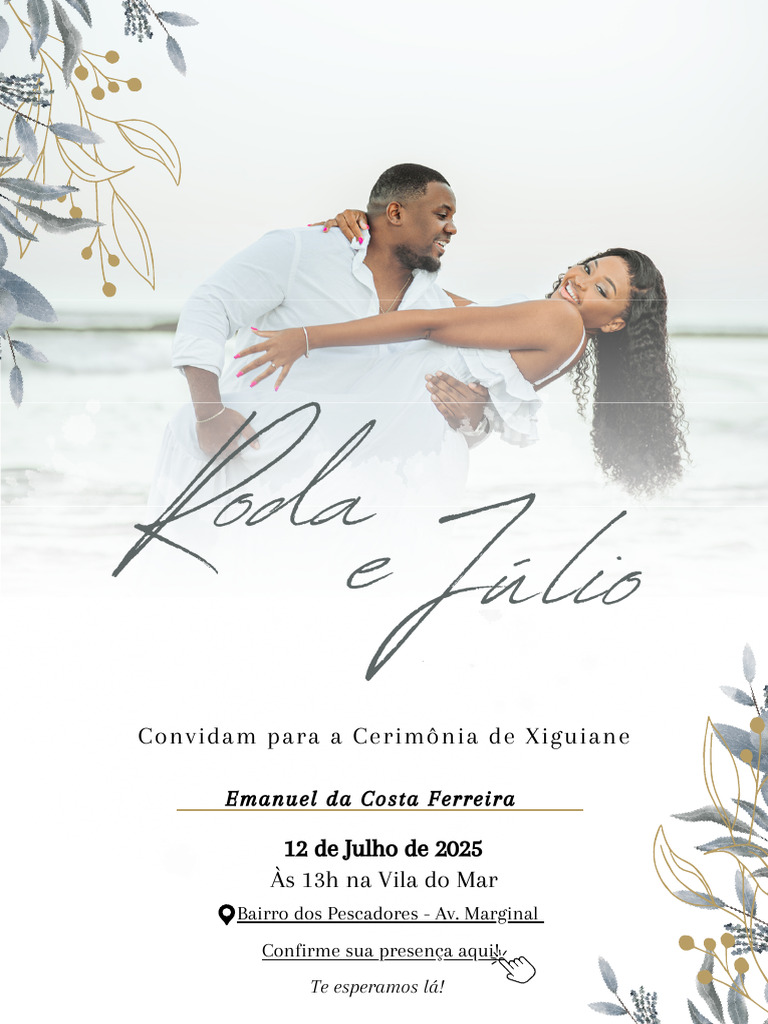 Convite Emanuel | PDF