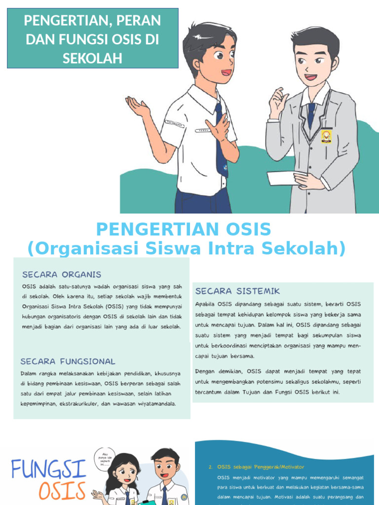 Peran Fungsi Osis | PDF