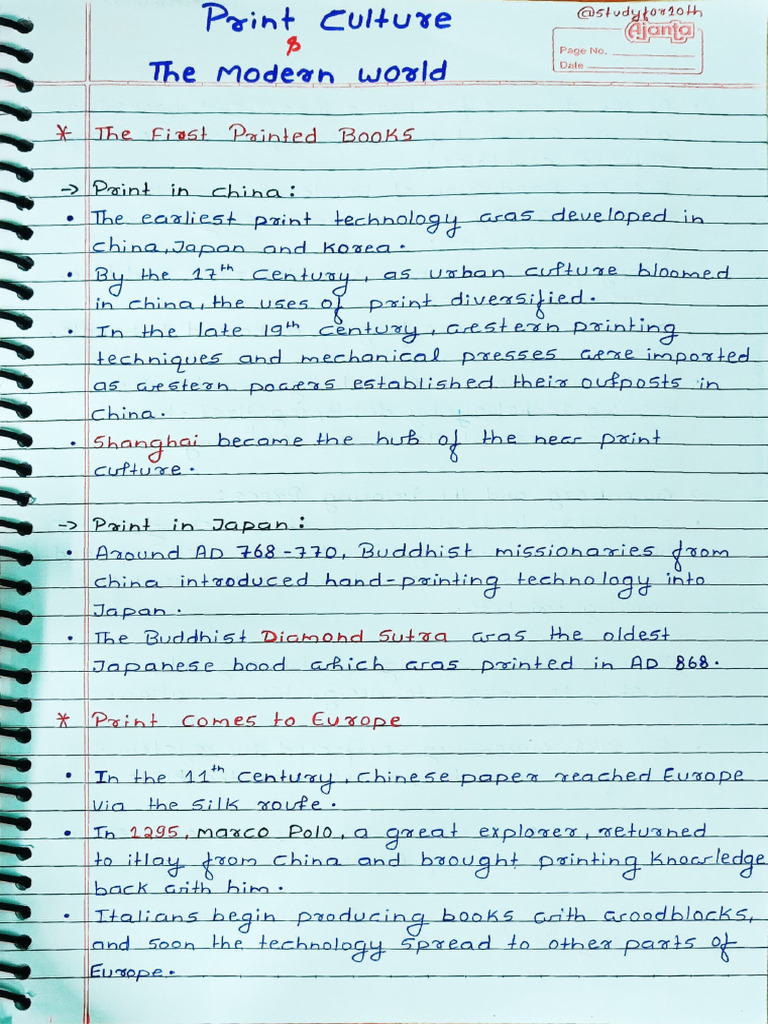History Chapter 5 Notes | PDF