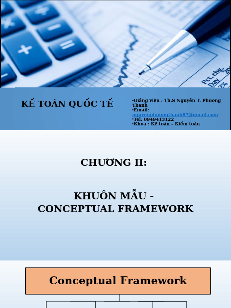 Chương 2 - Conceptual Framework | PDF