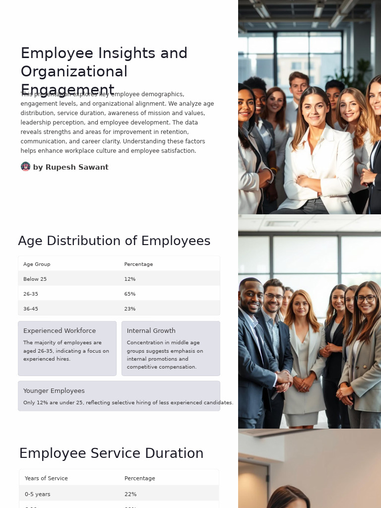 Employee Insights and Organizational Engagement | PDF | Employee ...