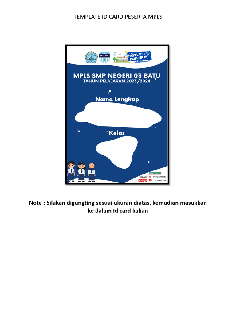 Template Id Card Mpls | PDF