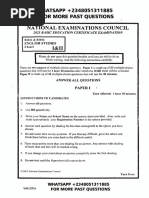 WASSCE WAEC French Past Questions PDF Download | PDF | Qualifications