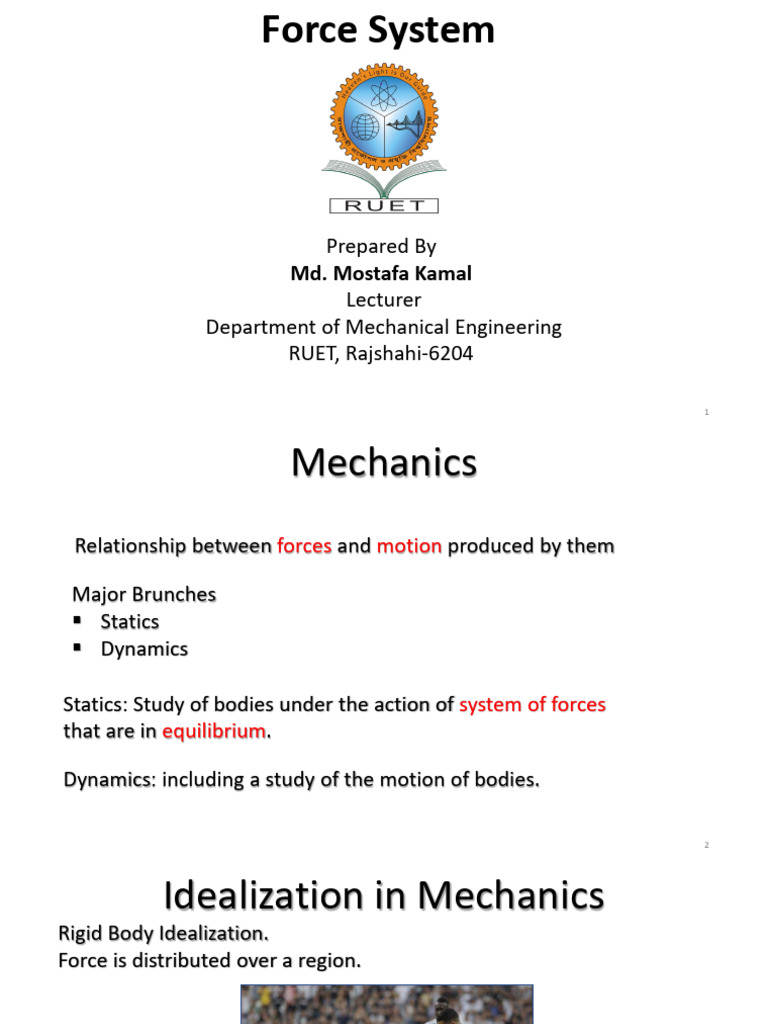 Force System | PDF | Force | Tension (Physics)