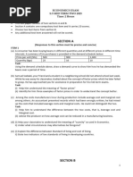 Economics Scenario Questions for S.5 | PDF | Economics | Economic System
