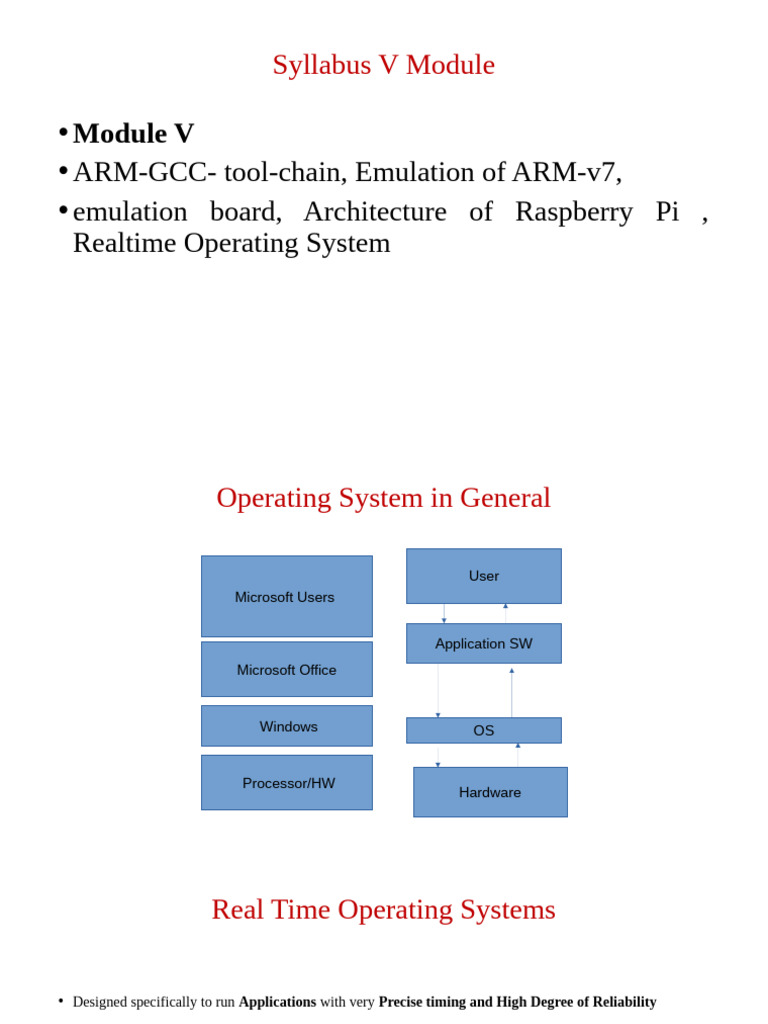 Rtos Esd | PDF | Operating System | Process (Computing)